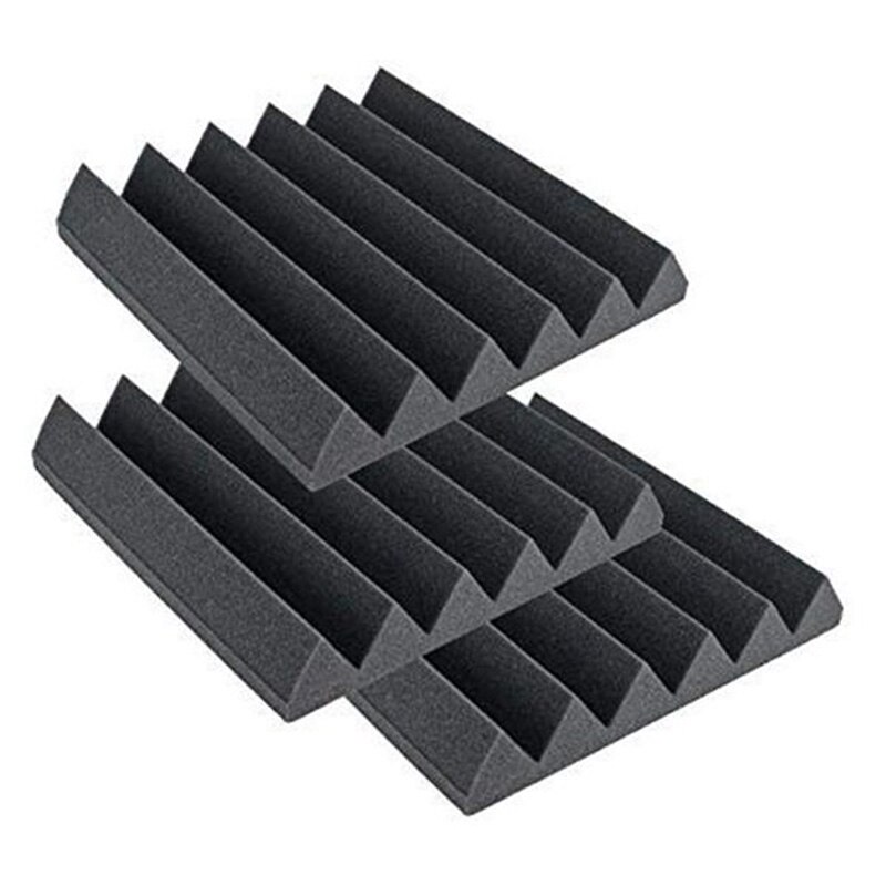 12 Pcs Acoustic Foam Board,Sound Insulation Foam B... – Grandado