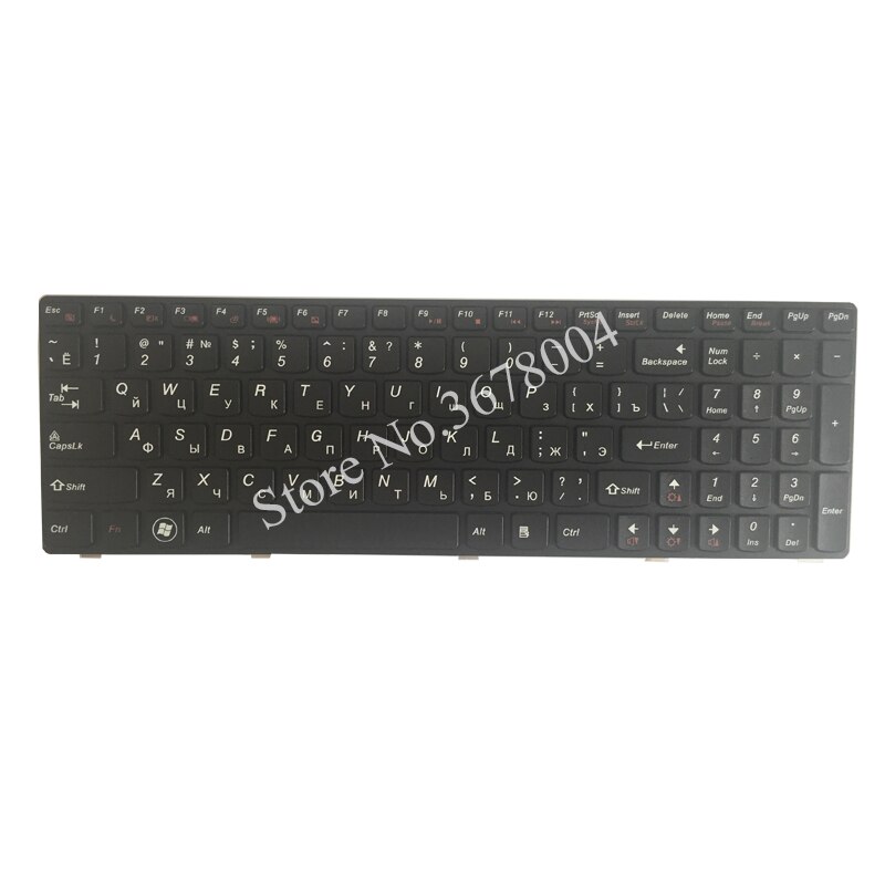 Russian Keyboard for IBM LENOVO Ideapad G560 G560A... – Grandado