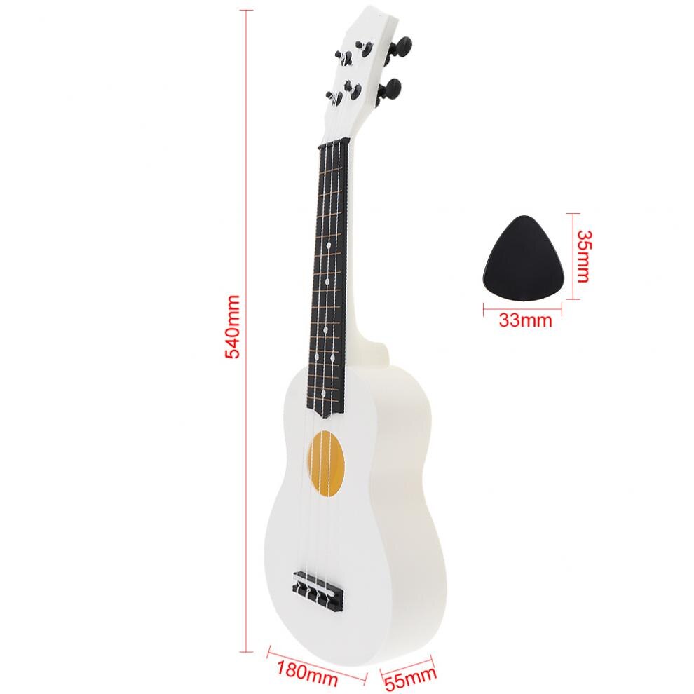 Ukulele 21 Inch Soprano Ukulele 15 Fret ABS Materi... – Grandado