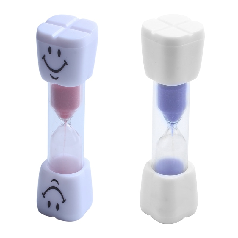 ! 2 Pcs 2 Minute Hourglass Kids Brush Teeth Timer ... – Vicedeal