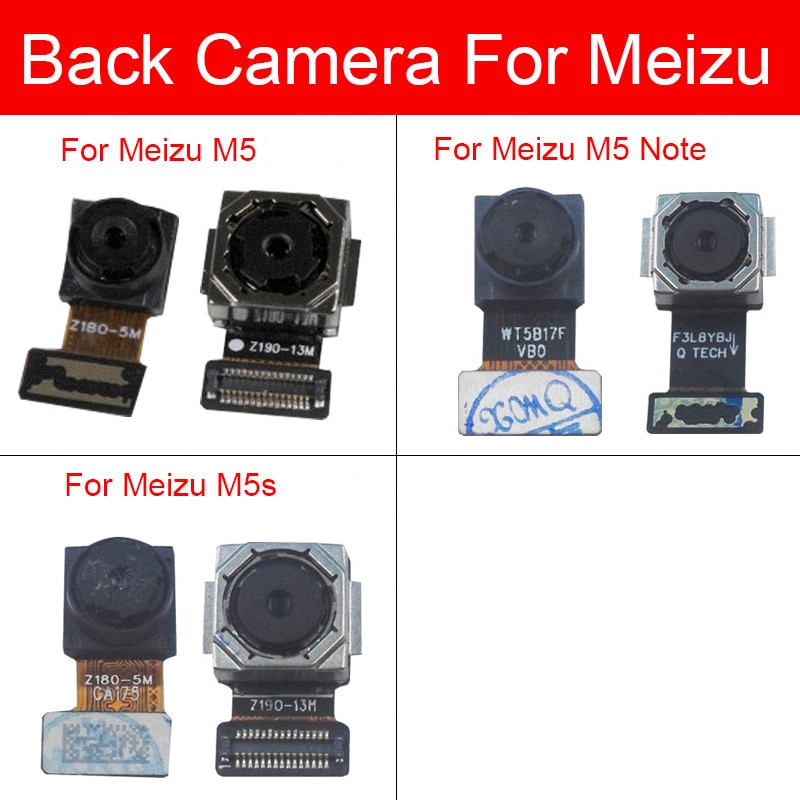Hoofd Rear Camera Moduel Voor Meizu M5 M5s M5Note ... – Grandado