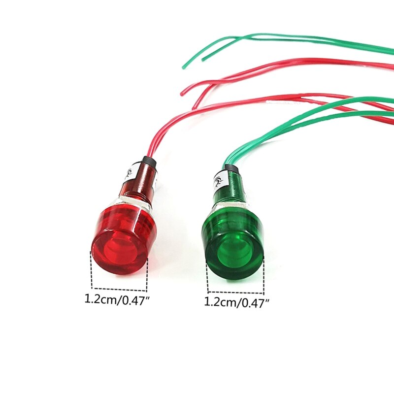 LED Green/Red Power Indicator Light Energy Saving ... – Grandado