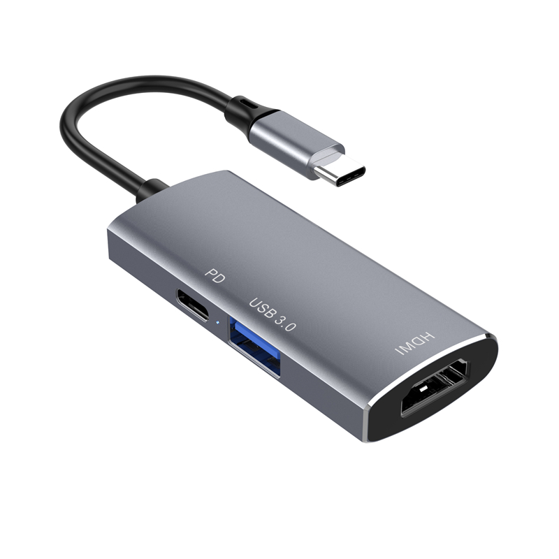Alloy USB C HUB Type C to Multi USB 3.0 HUB 4K HDM... – Grandado