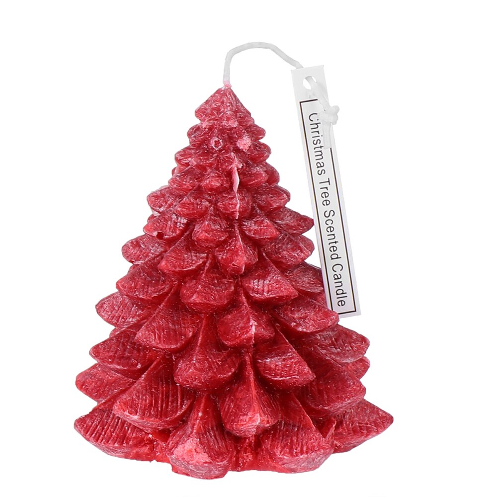 1Pc Candle Christmas Tree Wax Candle Exquisite Chr... – Grandado