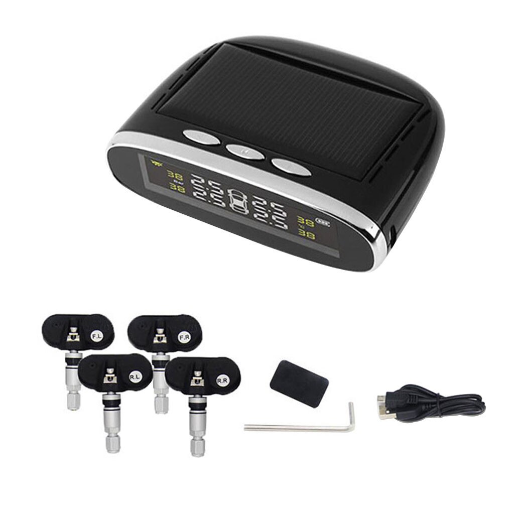 CARPRIE Instrument Tool Solar Wireless TPMS Car Ti... – Vicedeal