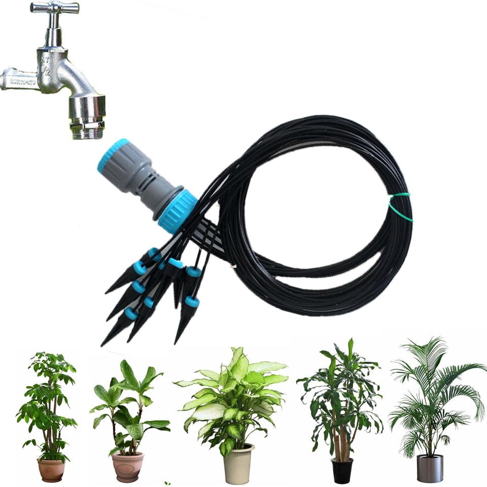 10Pcs Drip Irrigation Kit Plant Watering System Ad... – Vicedeal