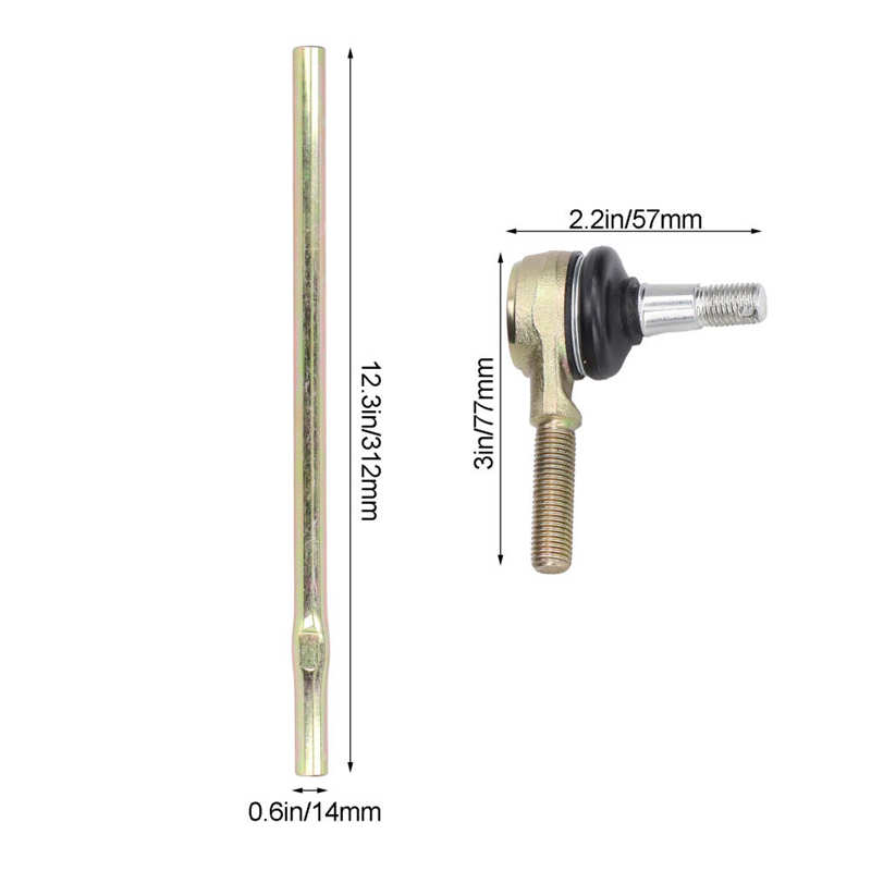 Tie Rod Set Durable OEM Standards Ball Joint Tie R... – Grandado