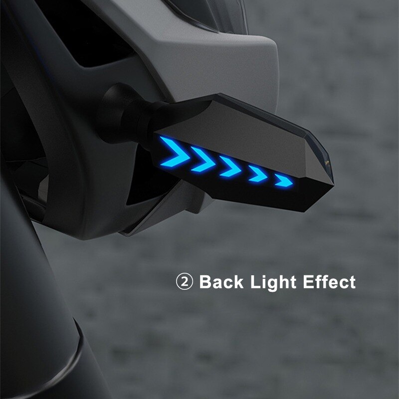 Double Side Flowing Turn Signals LED Motorcycle Tu... – Grandado