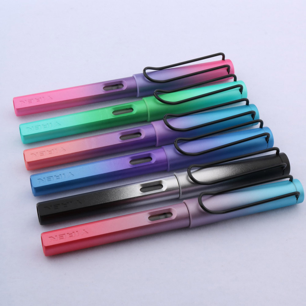 2022 luxury 1pc Gradient Fountain Pen 0.38mm Trim ... – Vicedeal