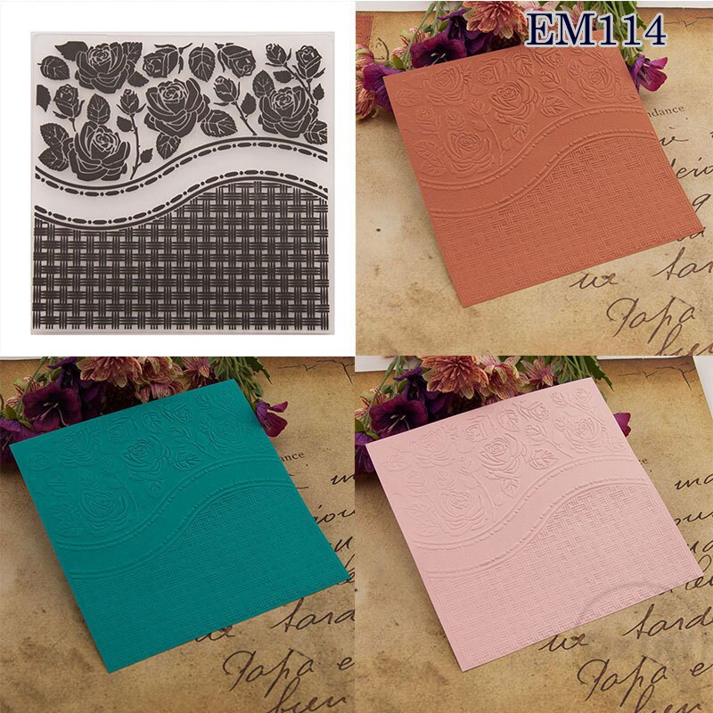 (29 Style can Choose) Square Embossing Folders for... – Grandado