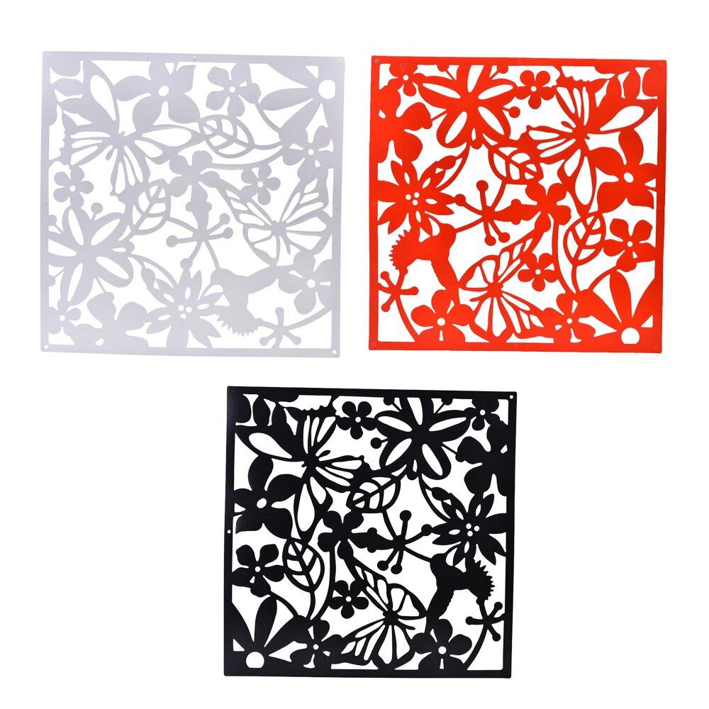 12 Pieces Butterfly Flowers Hanging Room Divider S... – Grandado