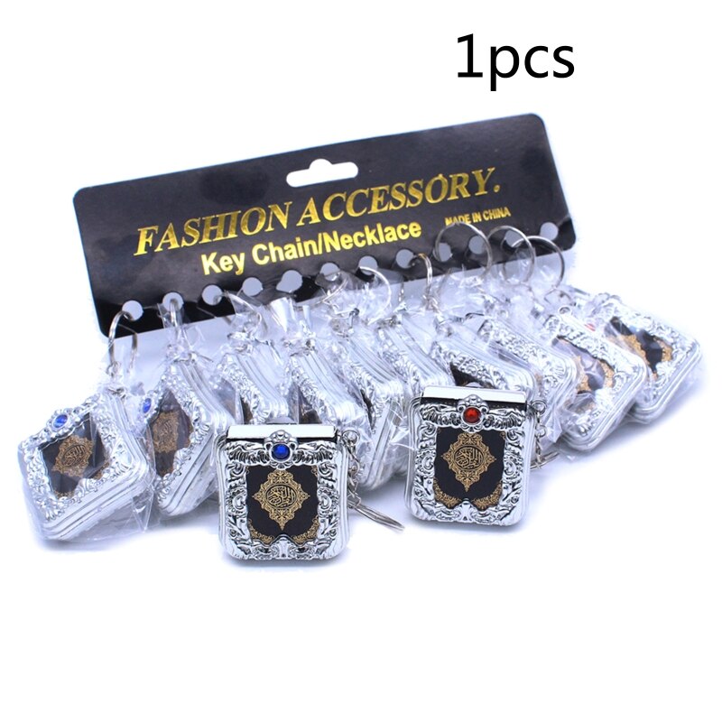 Miniature Arabic Quran Book Islamic Keychain Penda... – Vicedeal