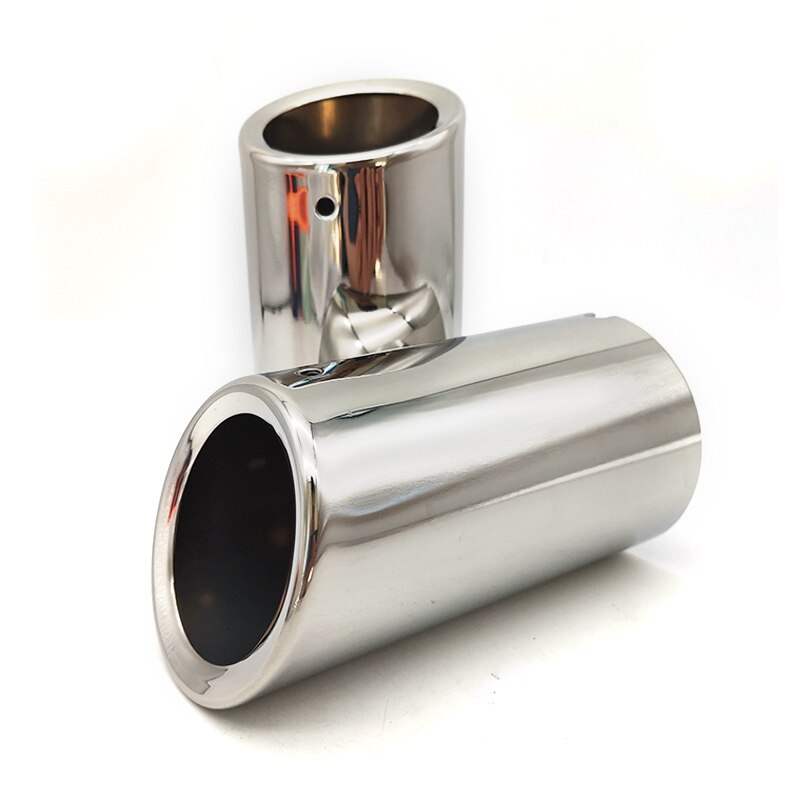 2pcs Car Tail Exhaust Tip Pipes Stainless Steel Fo... – Grandado