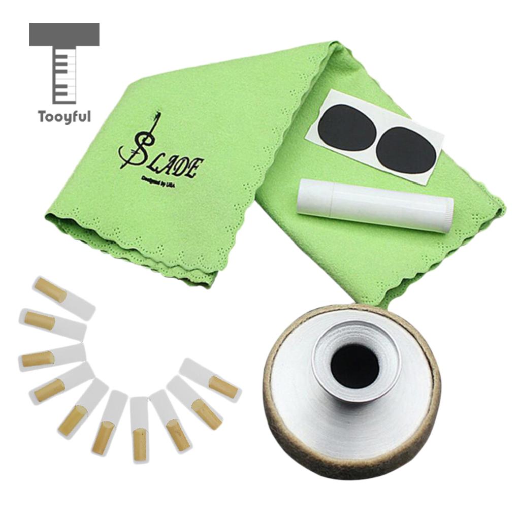 5 in 1 Alto Sax Saxophone Kit Cleaning Cloth+Mute+... – Grandado