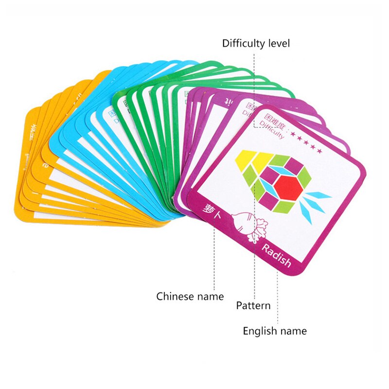 155 PCS Wooden Shape Jigsaw Puzzle For Children's ... – Grandado