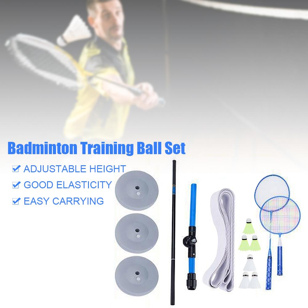 Draagbare Badminton Training Bal Set Single-Player... – Vicedeal