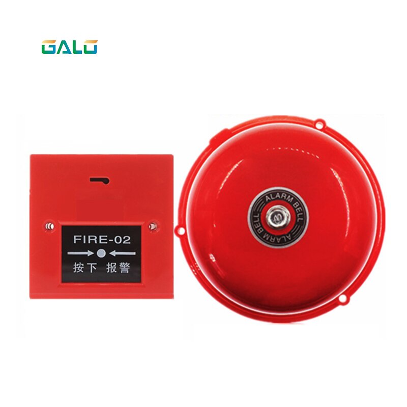 AC 220V 100mm Dia Schools Fire Alarm Round Shape E... – Grandado