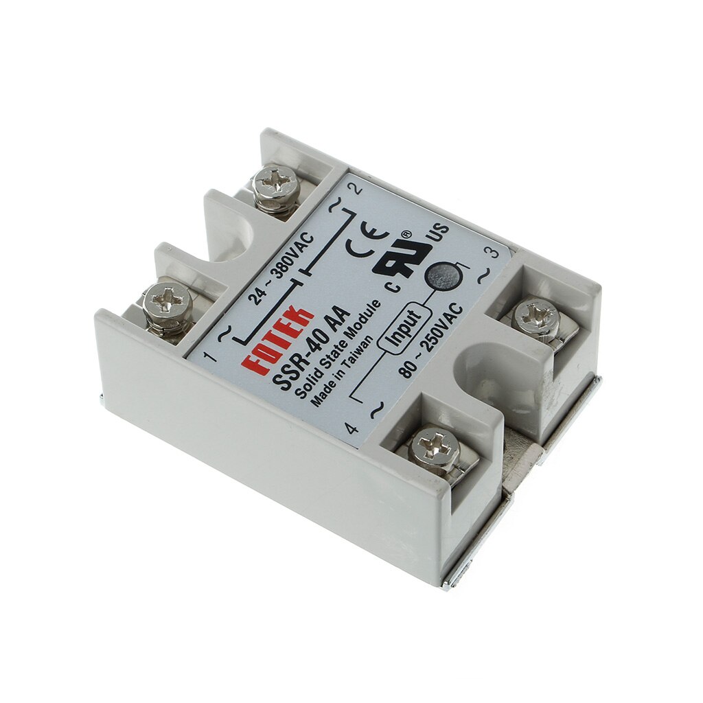 1 pc SSR-40 AA AC-AC Metall Basis fest Zustand Rel... – Grandado