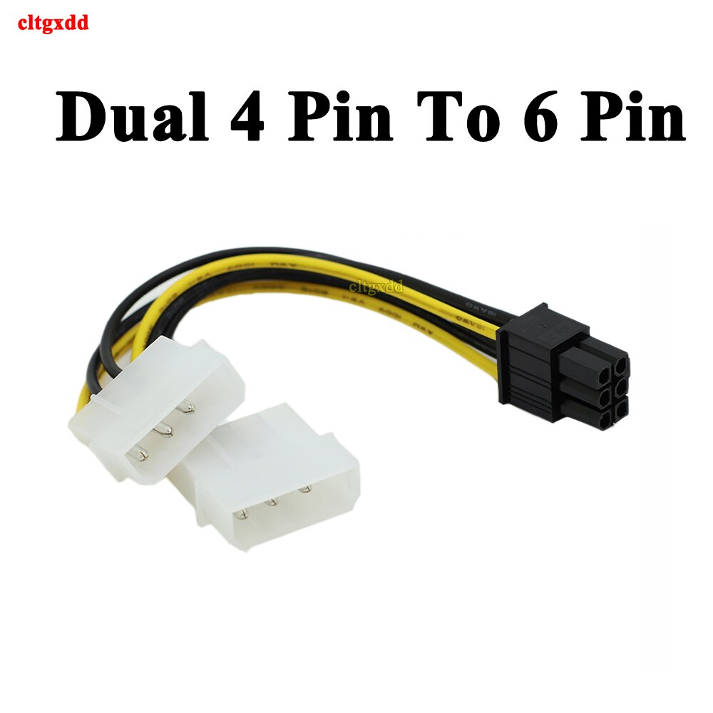 Cltgxdd ATX IDE Molex Power Dual 4 To 6-Pin PCI Ex... – Grandado