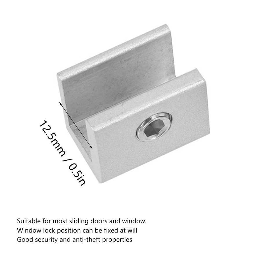 6 Stuks, Window Lock Stop Verstelbare Aluminium Wi... – Grandado