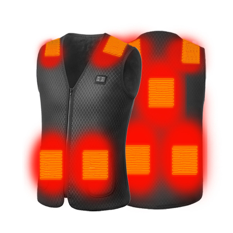 7/16 Places Heated Vest Electric Heating Vest Heat... – Grandado