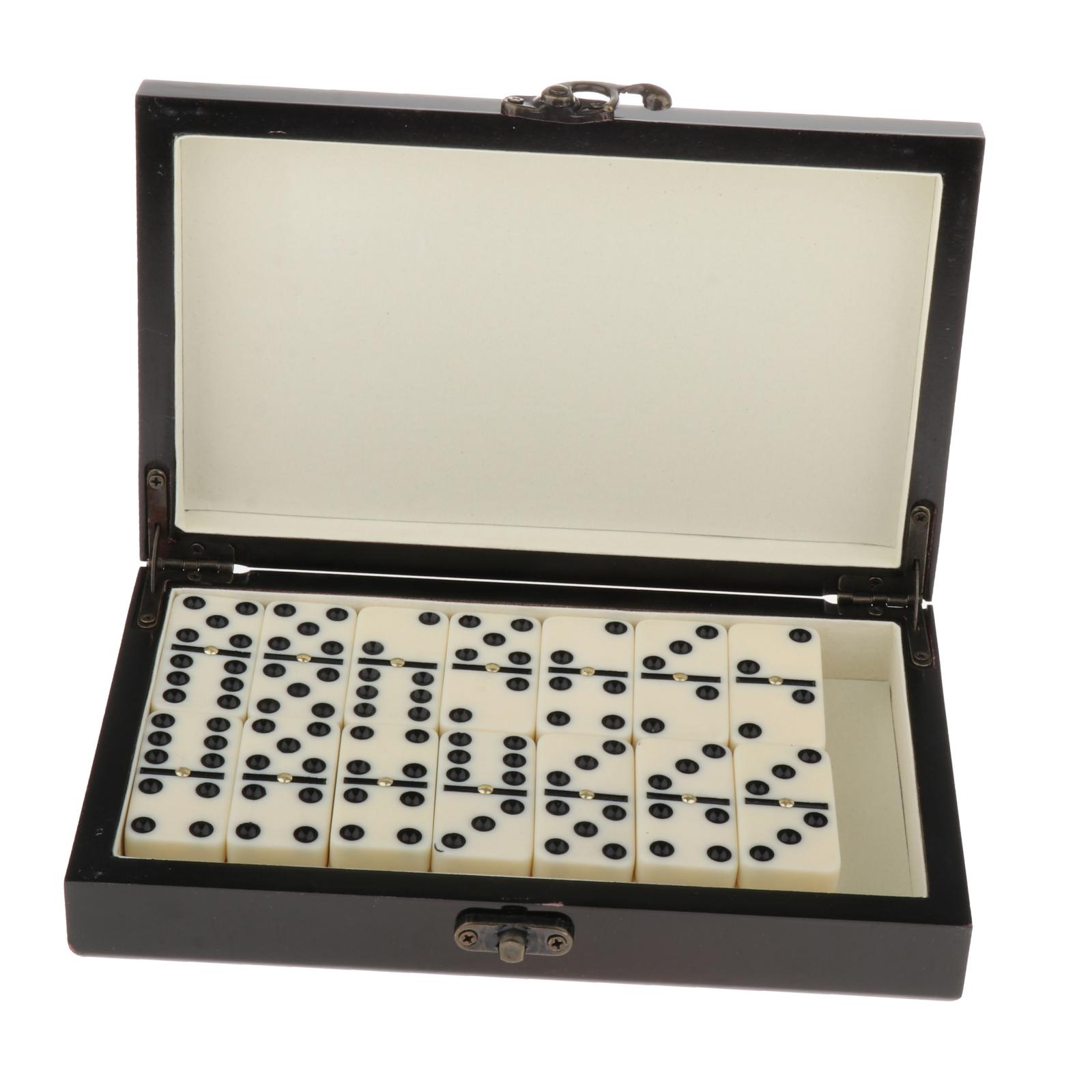 Premium Retro Domino Set Traditionele Reizen Tafel... – Vicedeal