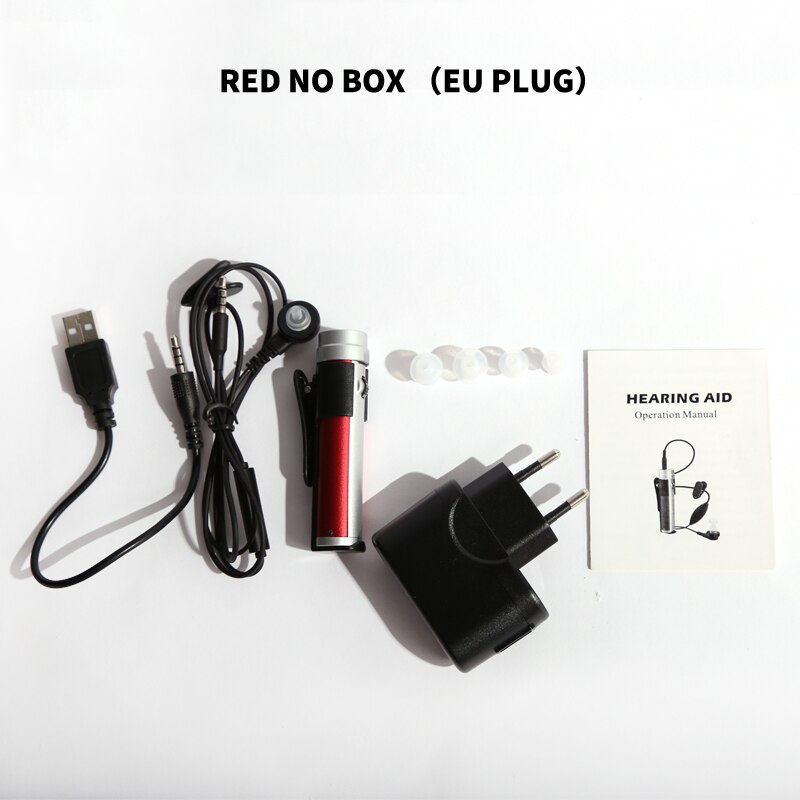 Protable Rechargeable Pocket in- the-ear Hearing A... – Vicedeal