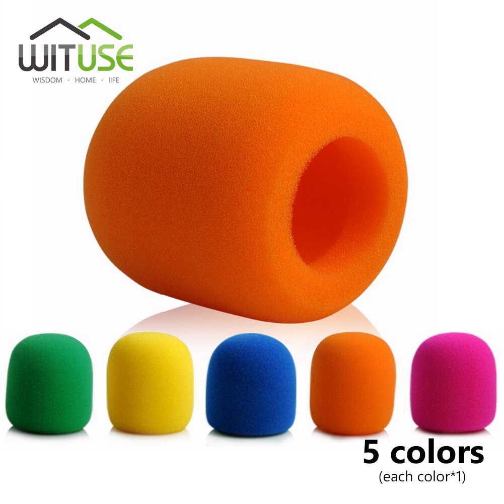 5Pcs Microphone Foam Thicken Mic Cover Shield Soft... – Grandado