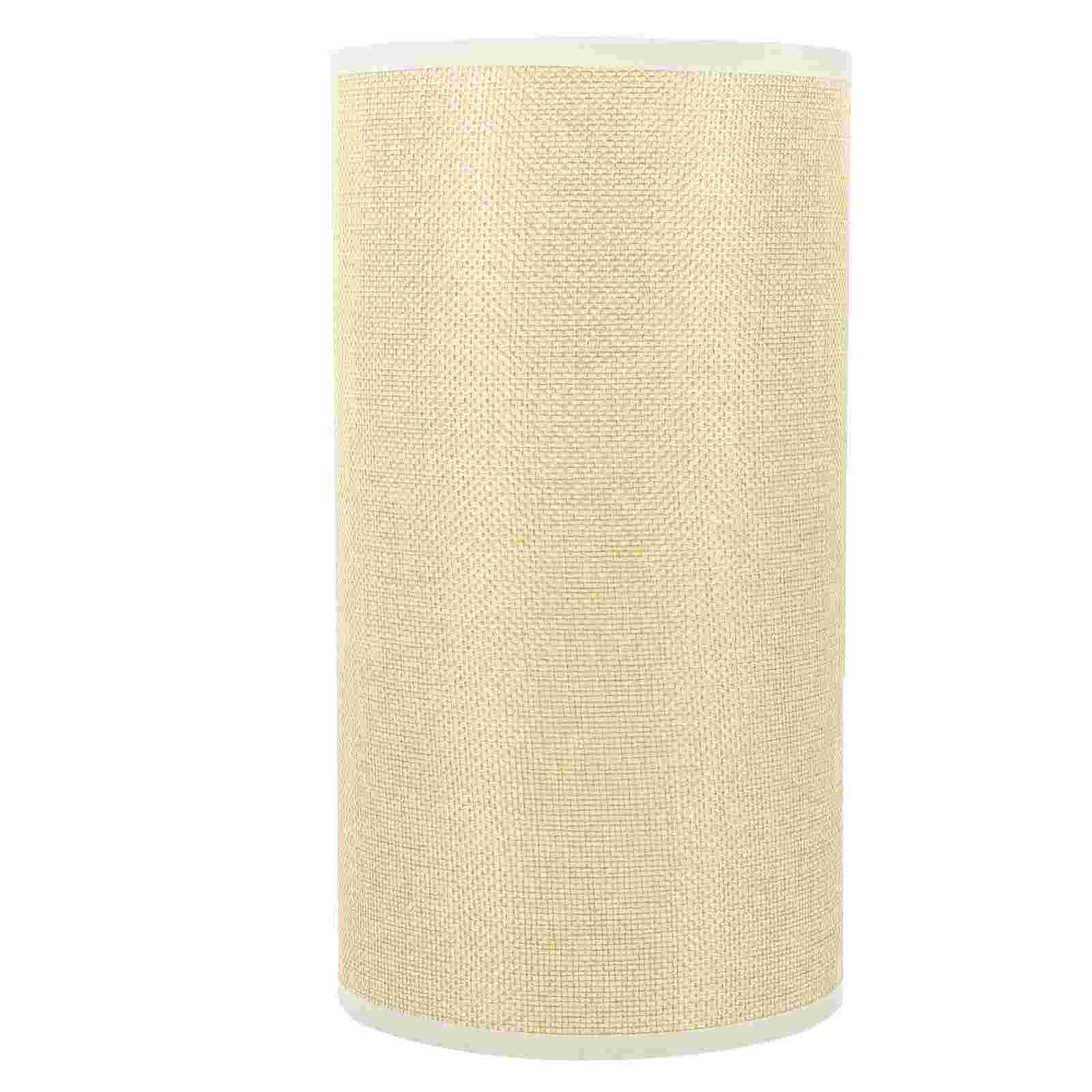 Drum Lamp Shade E27 Linen Cylinder Lamp Shade Spid... – Grandado
