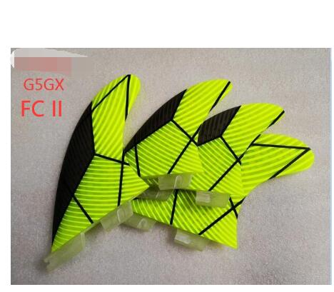 Epoxy Surf Fins FCS II Quad Set GX G5 G7 Surfboard... – Grandado