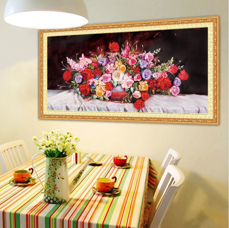 3D Unfinished Printed DIY Needlework Patterns Kits... – Grandado