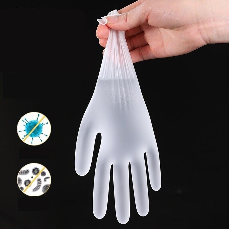 10/50/100pcs/bag Disposable PVC Vinyl Rubber Glove... – Grandado
