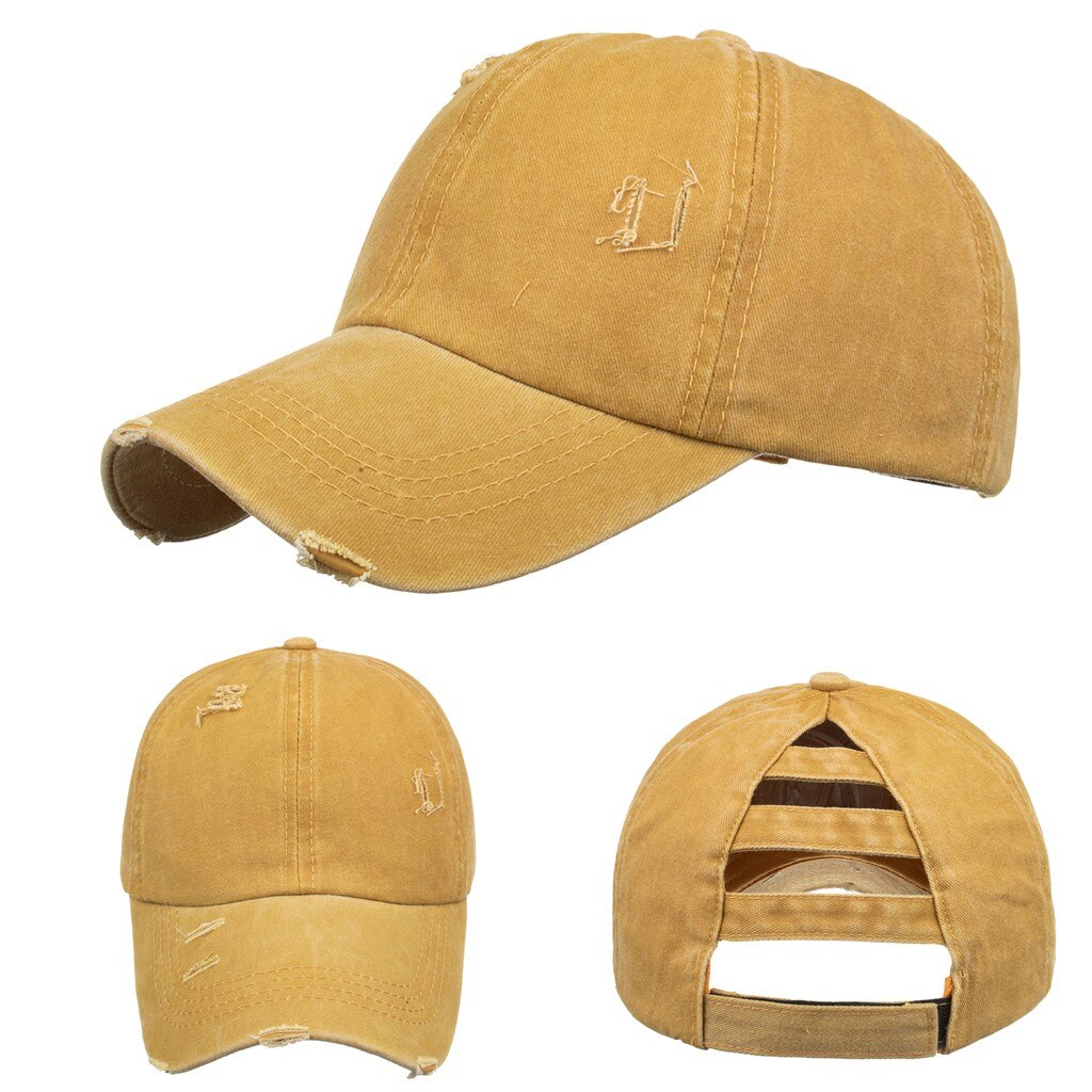 Casquette femme justerbar baseball lokk hofte hopp... – Grandado