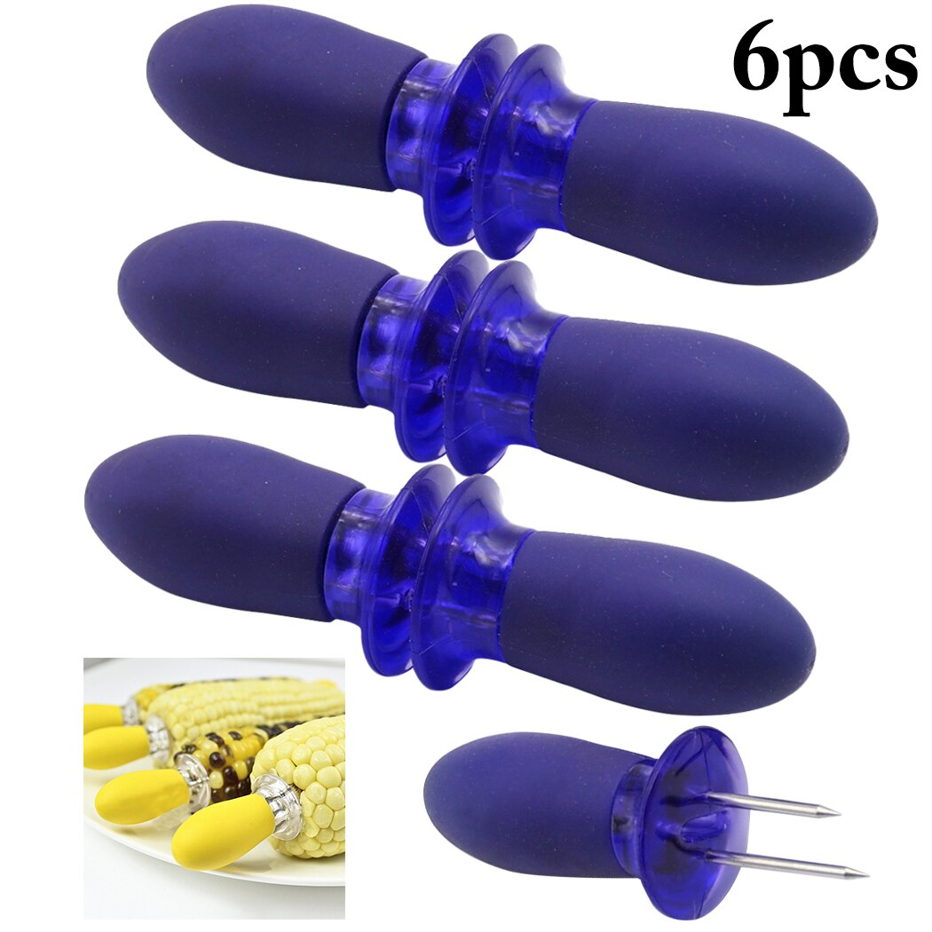 6Pcs Herbruikbare Bbq Maïs Houders Veilige Rvs Maï... – Vicedeal