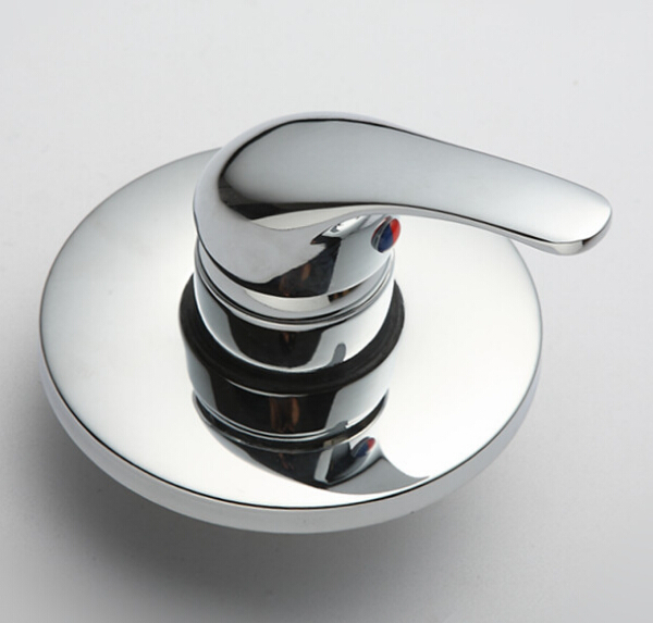 Round Solid brass polished chrome In wall Conceale... – Vicedeal