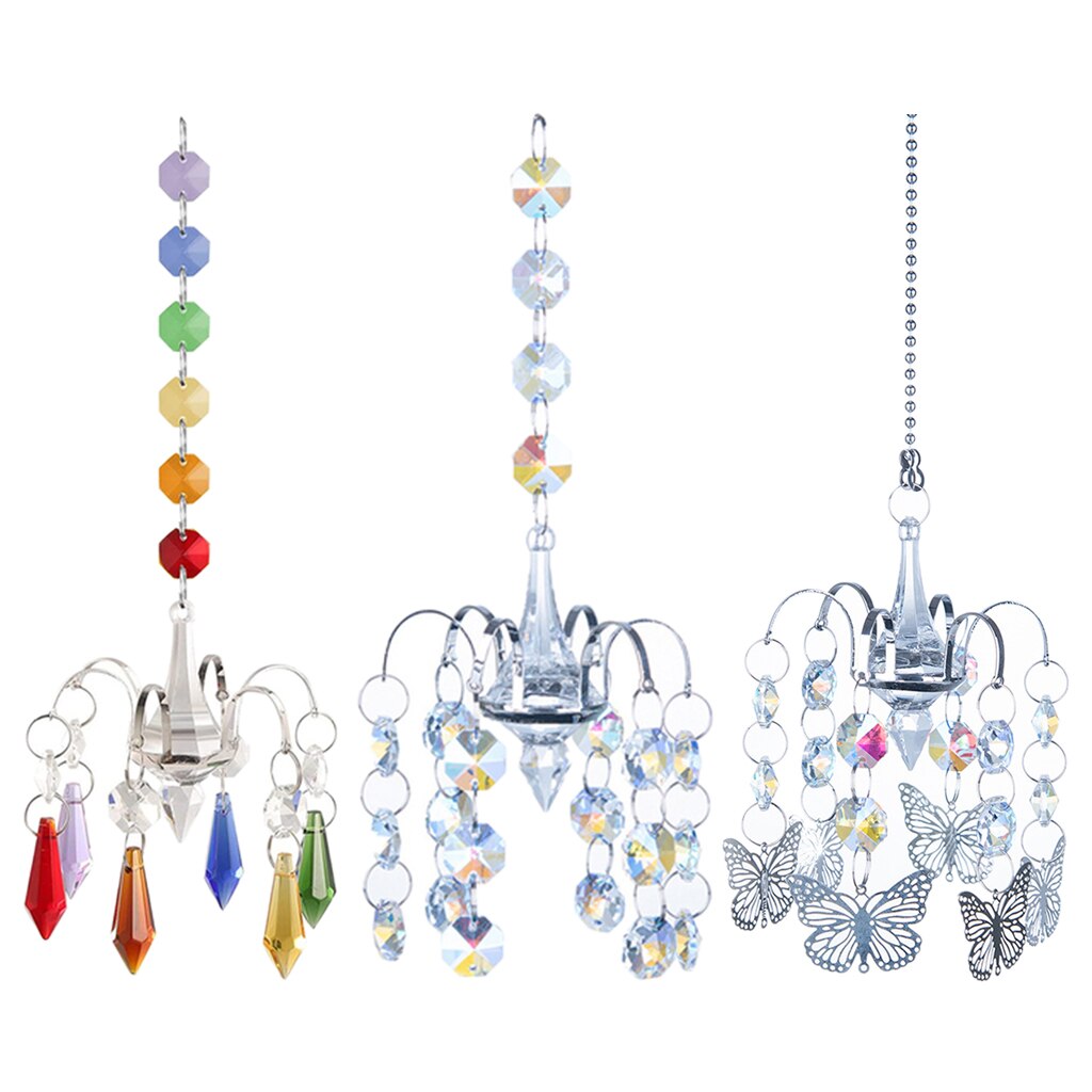 Window Crystal Ball Prism Glass Pendant with Hook ... – Grandado