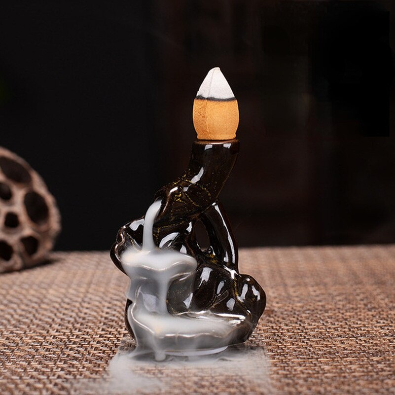 Mini Waterfall Incense Burner Ceramics Backflow Bu... – Vicedeal