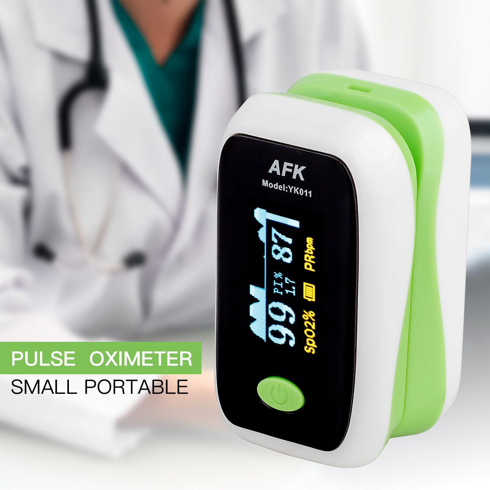 Pulse Oximeter Pulse Rate Measurement Finger Clip Vicedeal