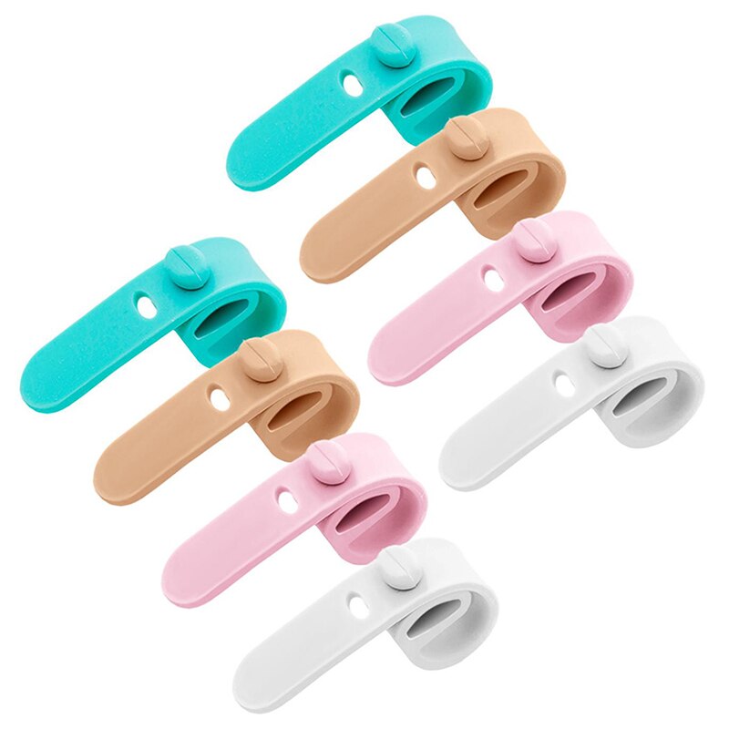 8pcs Solid Color Cable Winder Organizer Desk Set W... – Grandado