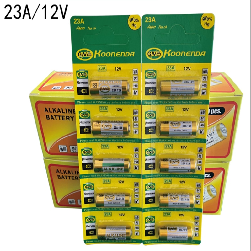 5PCS / 1Pack 23A 12V alkaline battery remote doorb... – Grandado