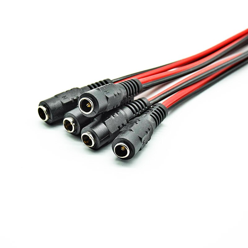 5pcs DC Power Male Female Cable Plug DC Adapter Ca... – Vicedeal