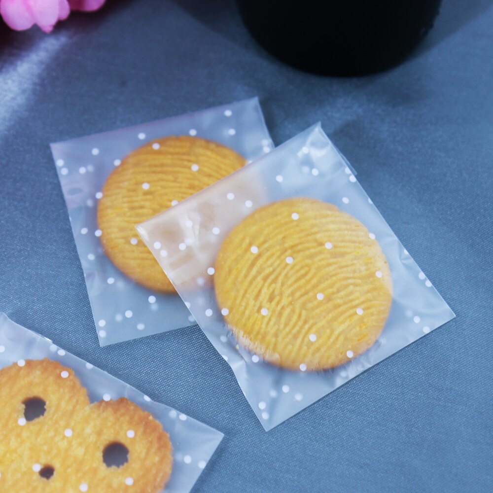 100PCS Transparent Dot Cookie Candy Bag Candy Bag ... – Grandado