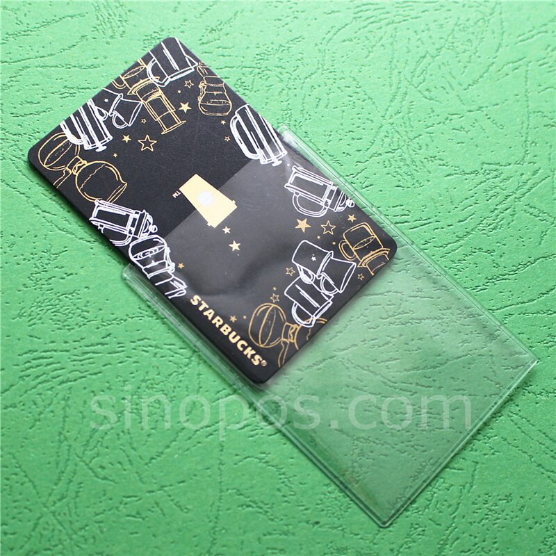 Clear Vinyl Card Sleeve 9.2cm, ID VIP bank credit ... – Grandado