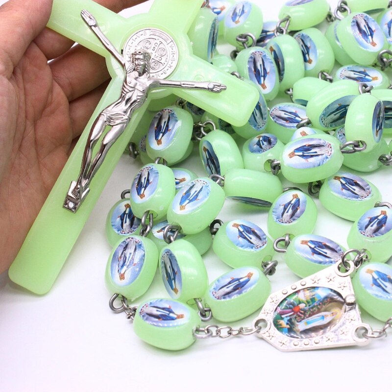 Katholieke Angel Maria Lichtgevende Kralen Religie... – Grandado