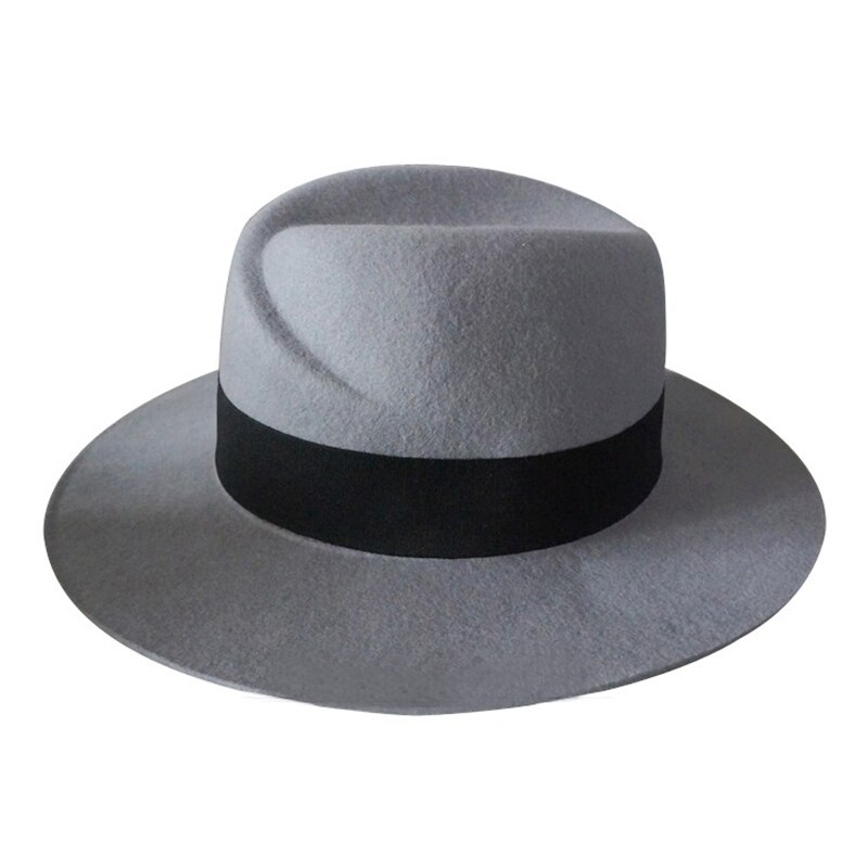 tyranids wide-brimmed m fedoras wool fedoras wide ... – Grandado