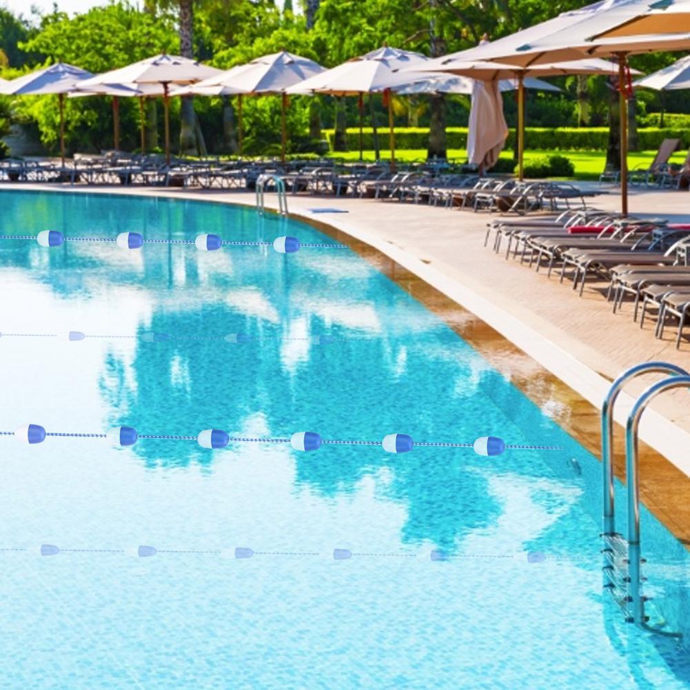 5m Swimming Pool Safety separation line with buoy/... – Grandado