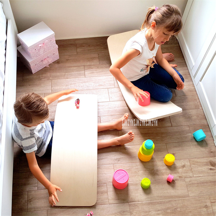 JH-076 Household Children Wood Seesaw Balance Trai... – Grandado