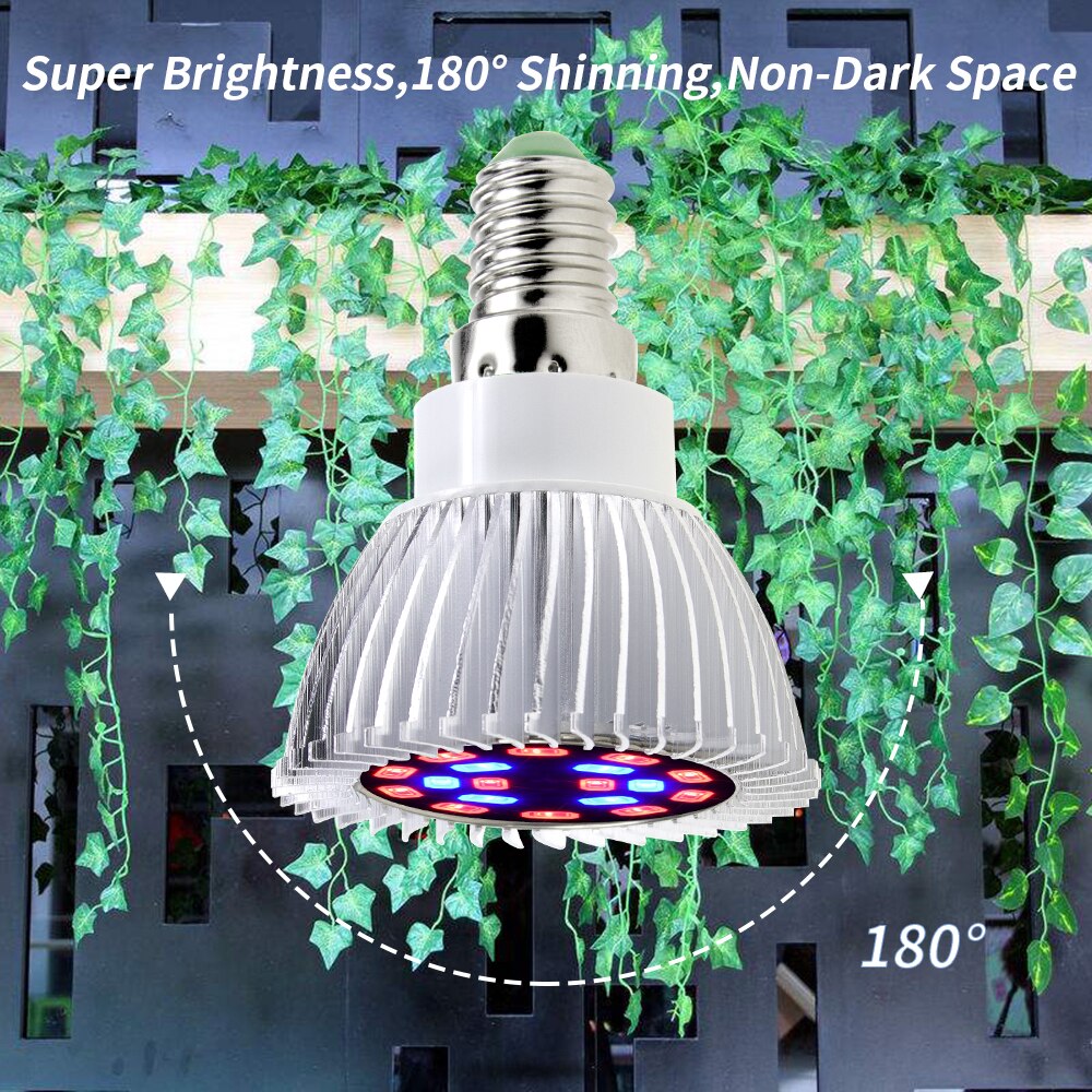 Full Spectrum Led Grow Light E27 Lamp Plant light ... – Grandado