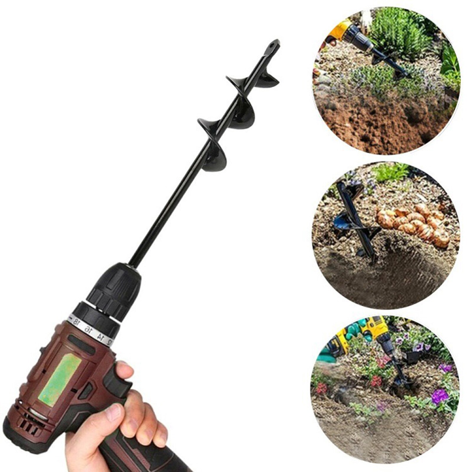 Boor Voor Planten Tuinieren Spiraal Boor Graven Bo... – Vicedeal