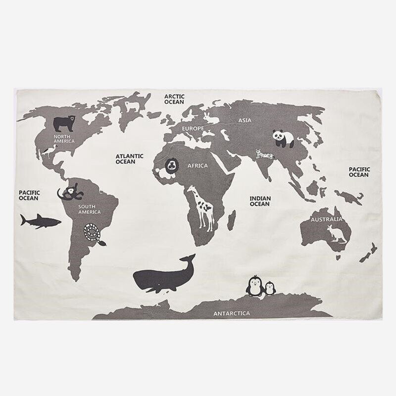 Play Mat Road Track World Map Baby Play Mats Game ... – Grandado